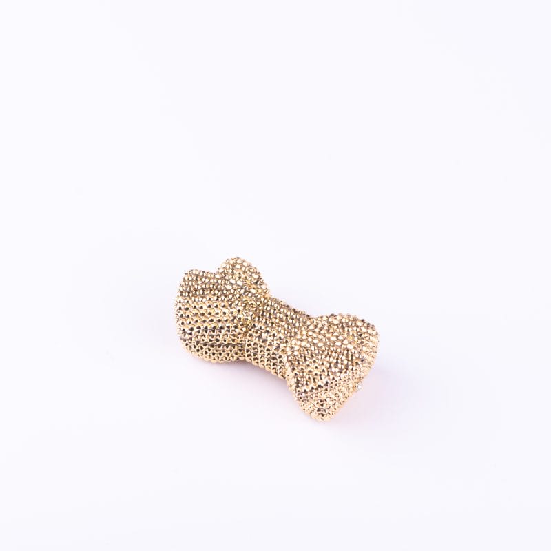 Judith Leiber. Bow-Shaped Box Studded with Swarovski. Small Size